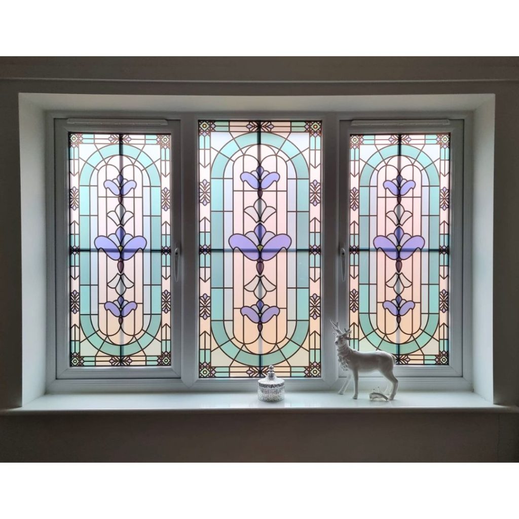 Stella Stained Glass Window Film - Lustalux at Home