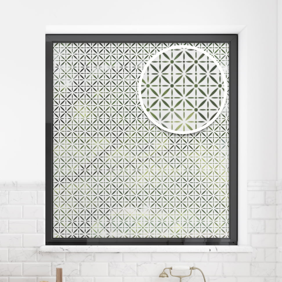 A range of Patterned Frosted Privacy Window film designs