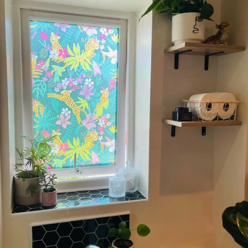 Childrens printed window film - many decorative designs