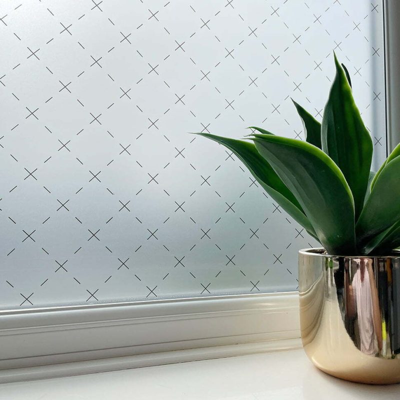 Patterned Frosted Window Film
