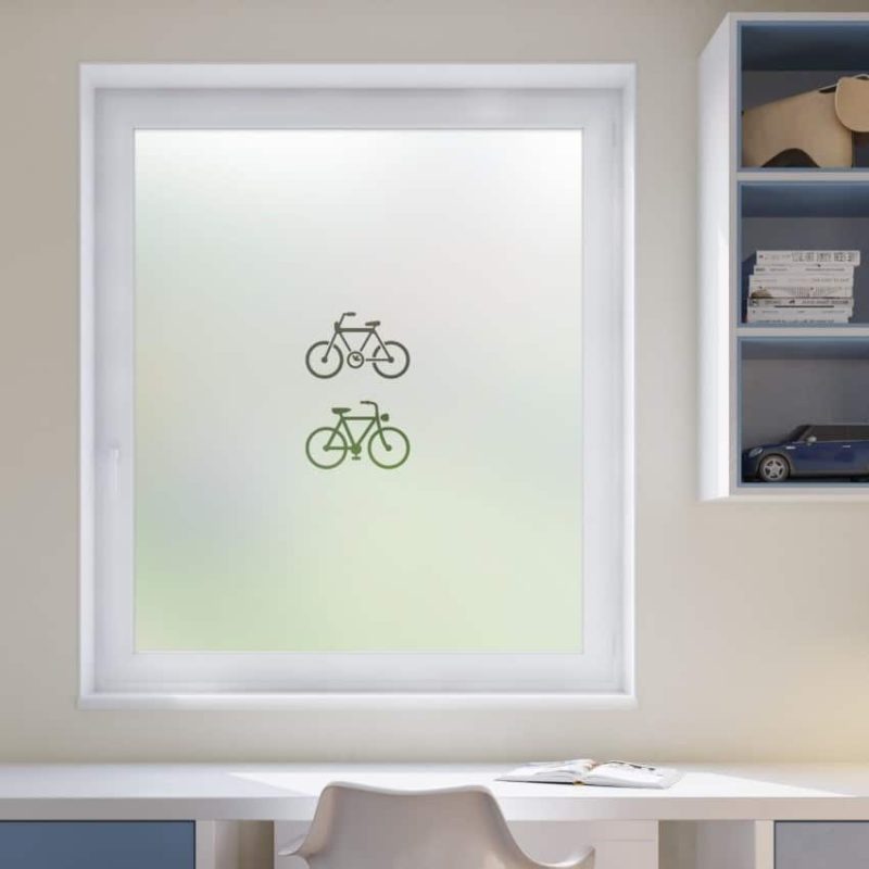 Sample of Linda Stained Glass Window Film