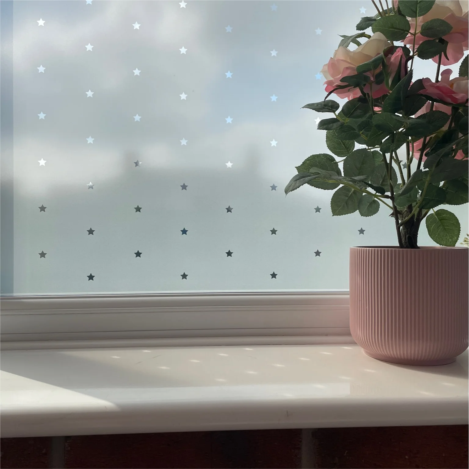 Patterned Frosted Window Film