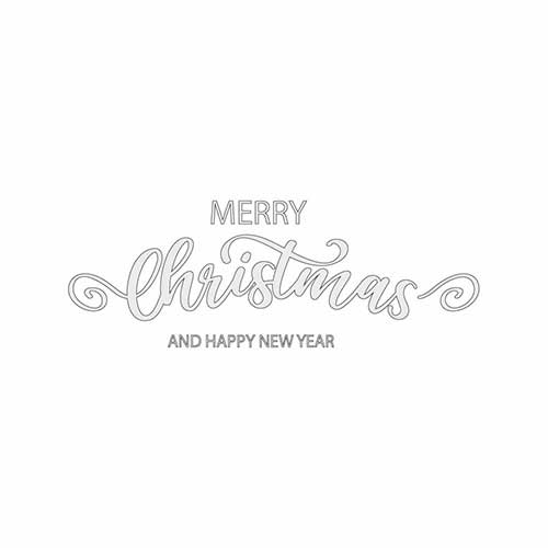 Merry Christmas - Text Design 04
