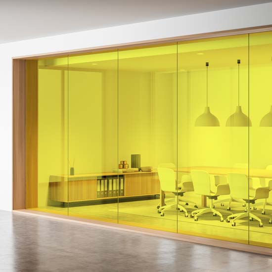 Yellow Transparent Coloured Film