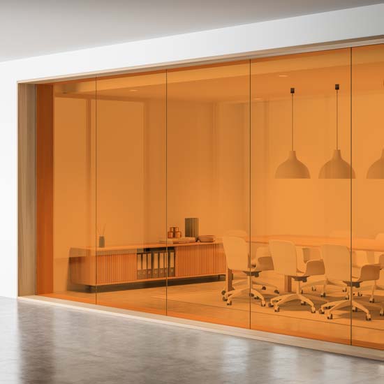 Orange Transparent Coloured Film