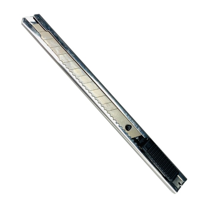 Ultra Slim Stainless Steel Precision Auto-Lock Knife - 9mm