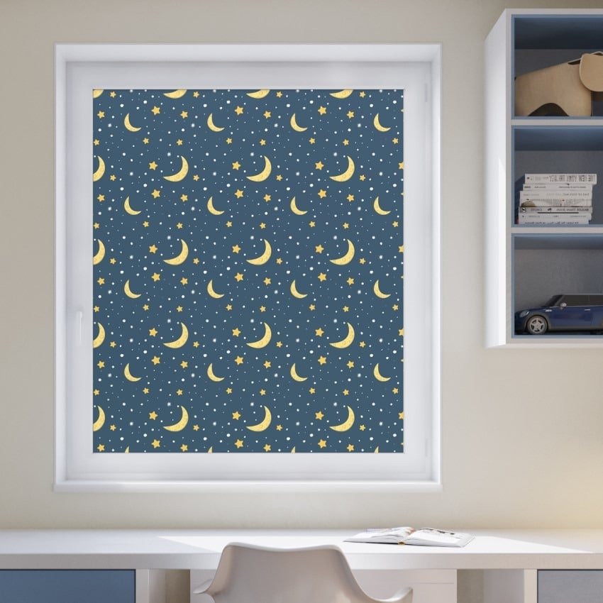 Sample of Night Time Printed Window Film