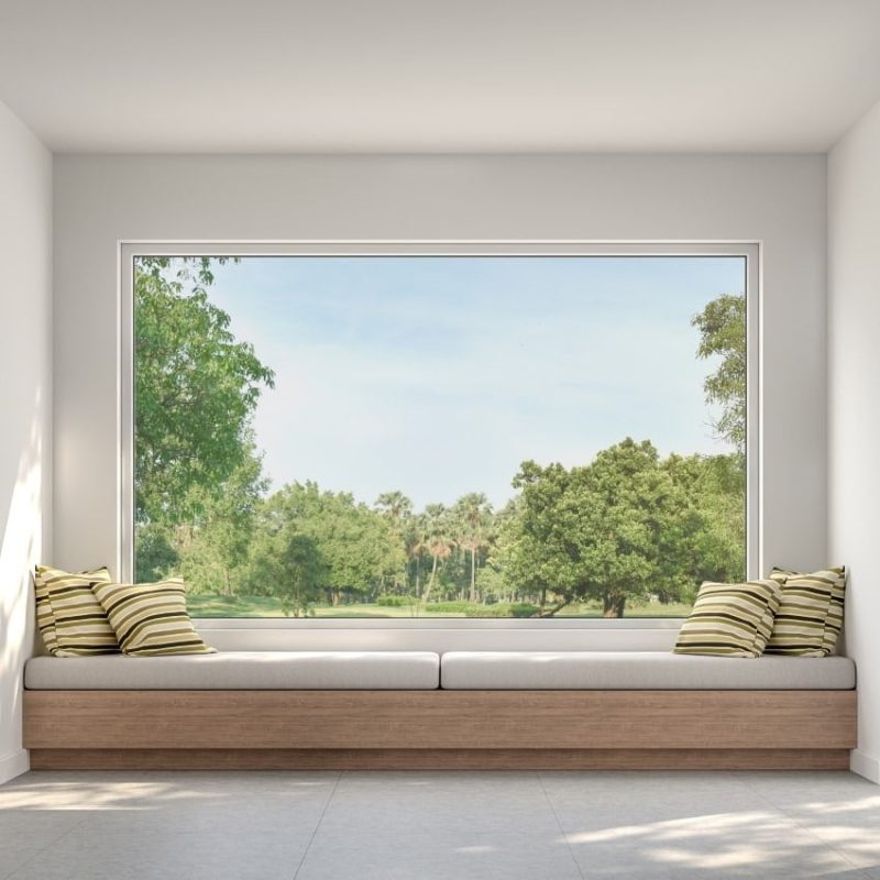 Sample of Jane Stained Glass Window Film