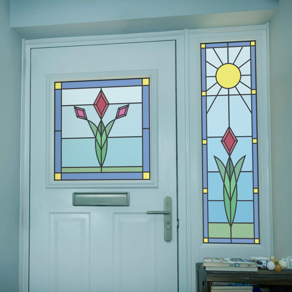 Stained Glass Film - Easily transform clear glass