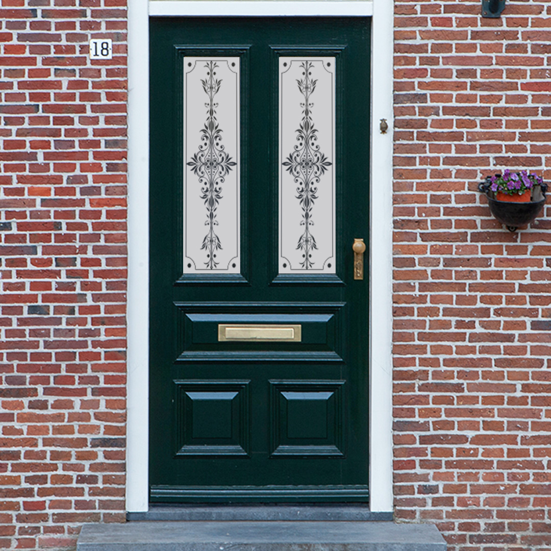 St Olave Victorian Frosted Window Film