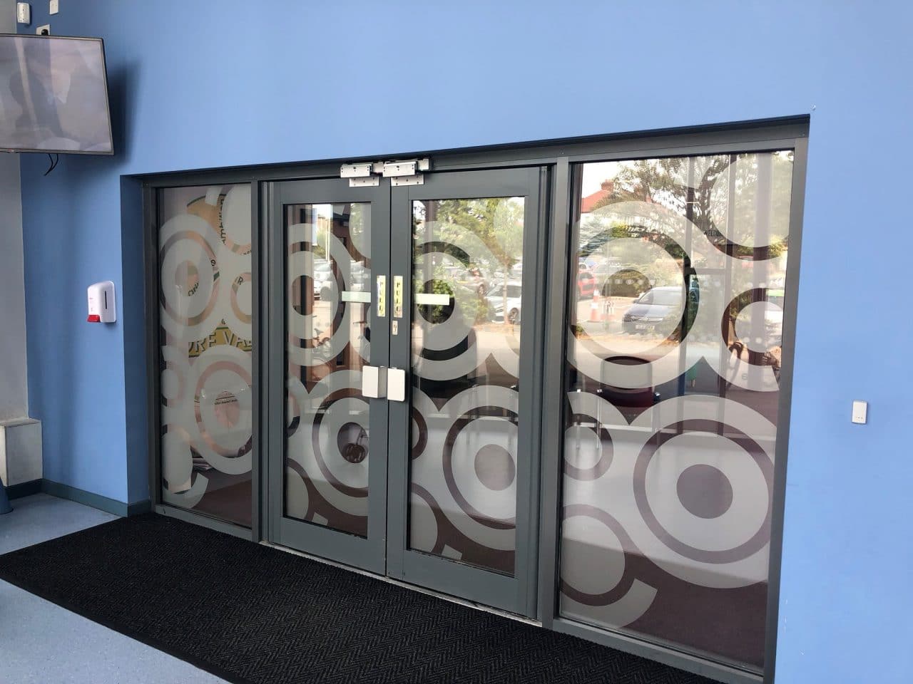 Glass Manifestation film - Complete Service - Full UK coverage