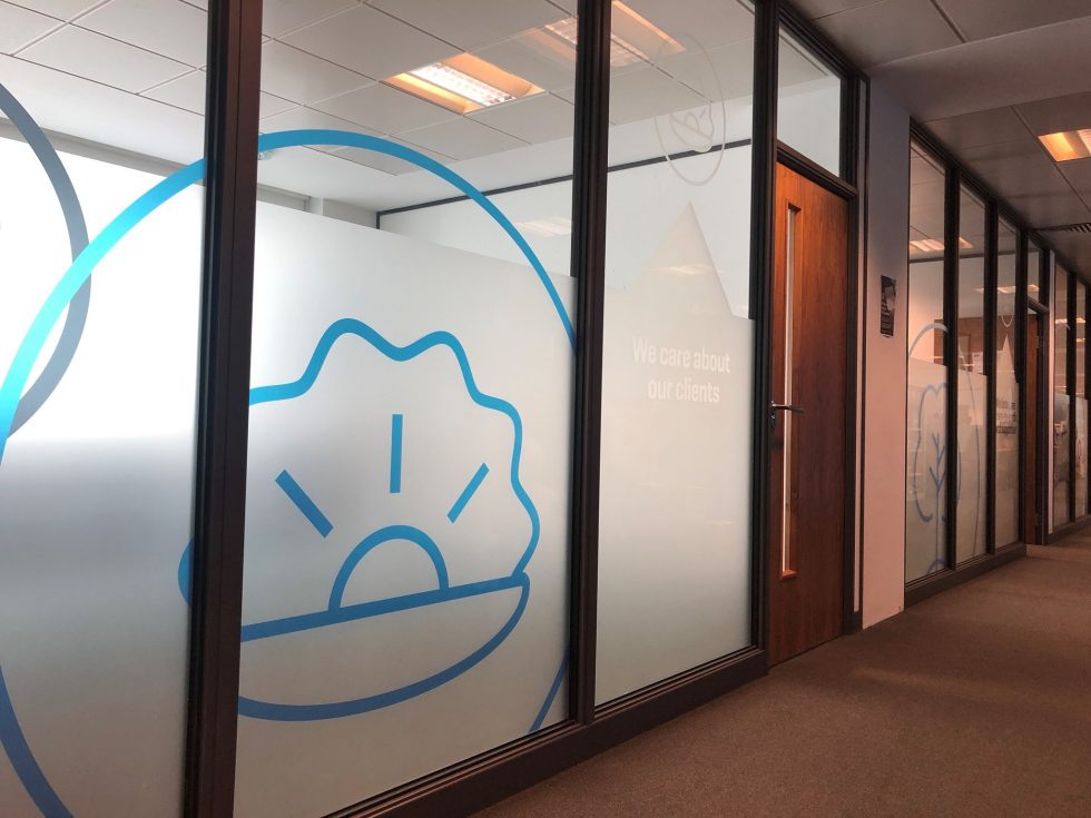 Glass Manifestation film - Complete Service - Full UK coverage